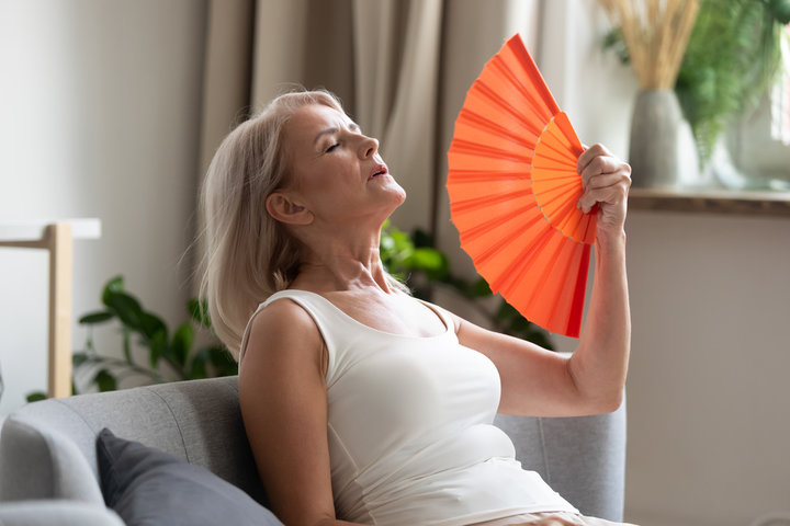 Die Menopause steht mit dem Verlust von grauer Substanz in wichtigen ...